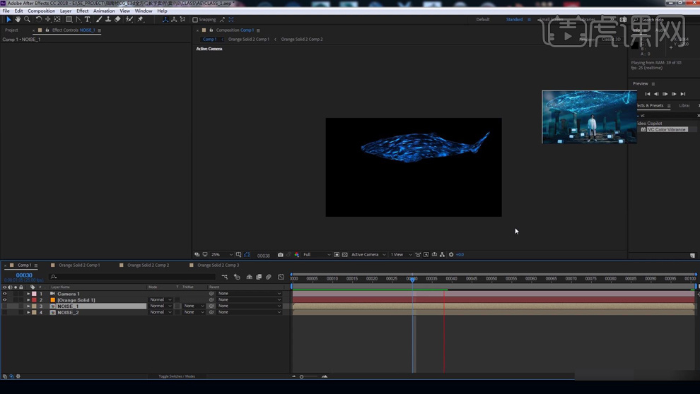 AE+ELEMENT3D-贴图制作材质调节 - 3D数字教程_AE(CC2018) - 虎课网