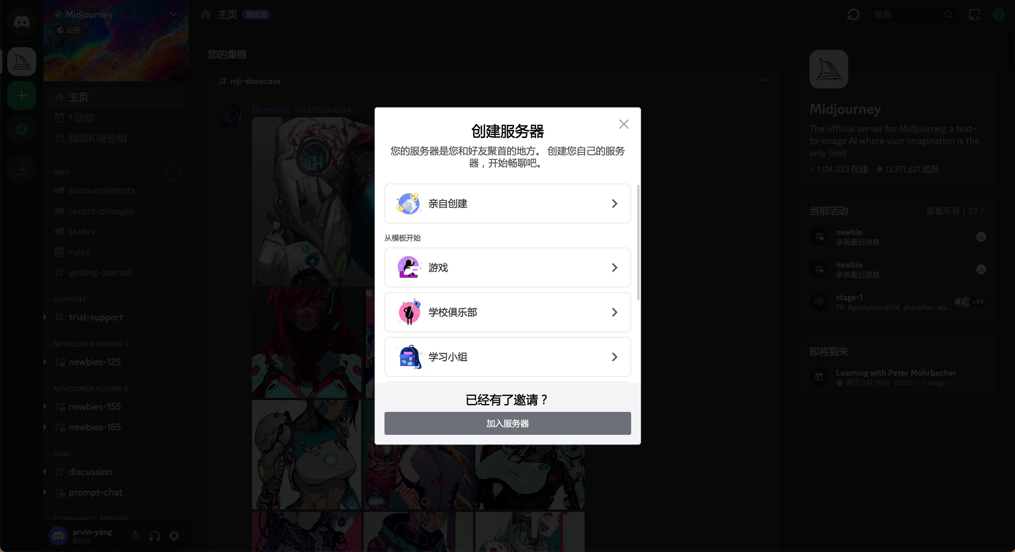 使用Midjourney进行AI绘画的基础手册-虎课网