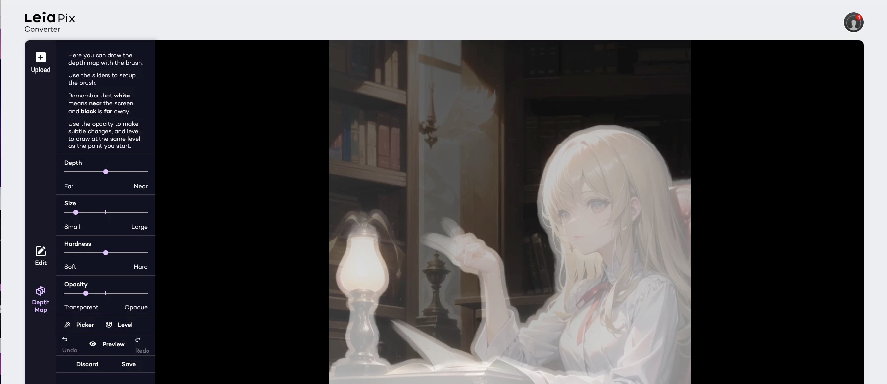 LeiaPix简单实用的AI工具 让你的AI绘图从2D转为3D-虎课网