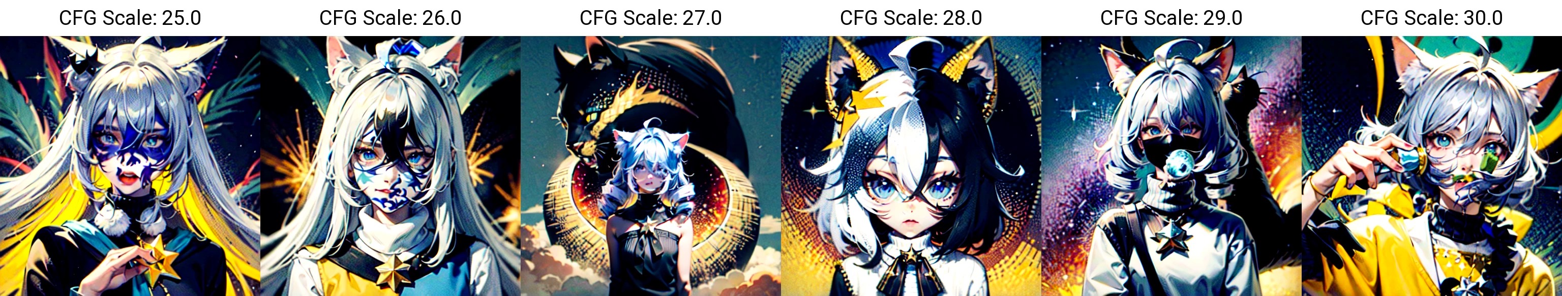 Stable-Diffusion小知识：提示词相关性(CFG Scale)-虎课网