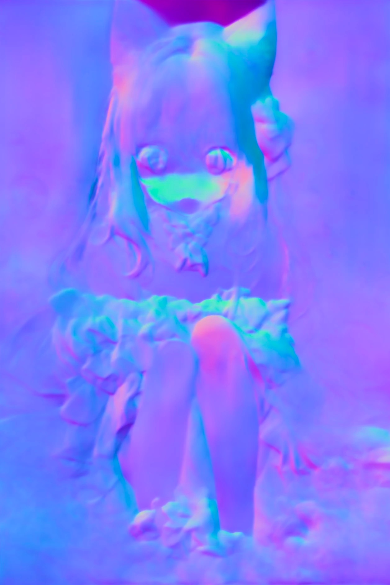 ControlNet插件：Normal_bae(法线贴图)的使用与效果|Stable Diffusion-虎课网