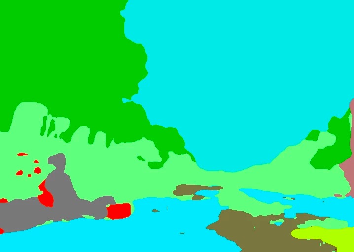 ControlNet插件：seg模型(语义分割)的使用与效果|Stable Diffusion-虎课网