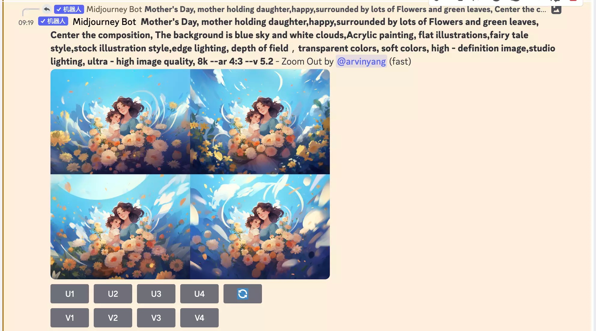 Midjourney 5.2模型迎来新功能 | "Zoom out"图片无限缩放 | stylize提供更多风格-虎课网