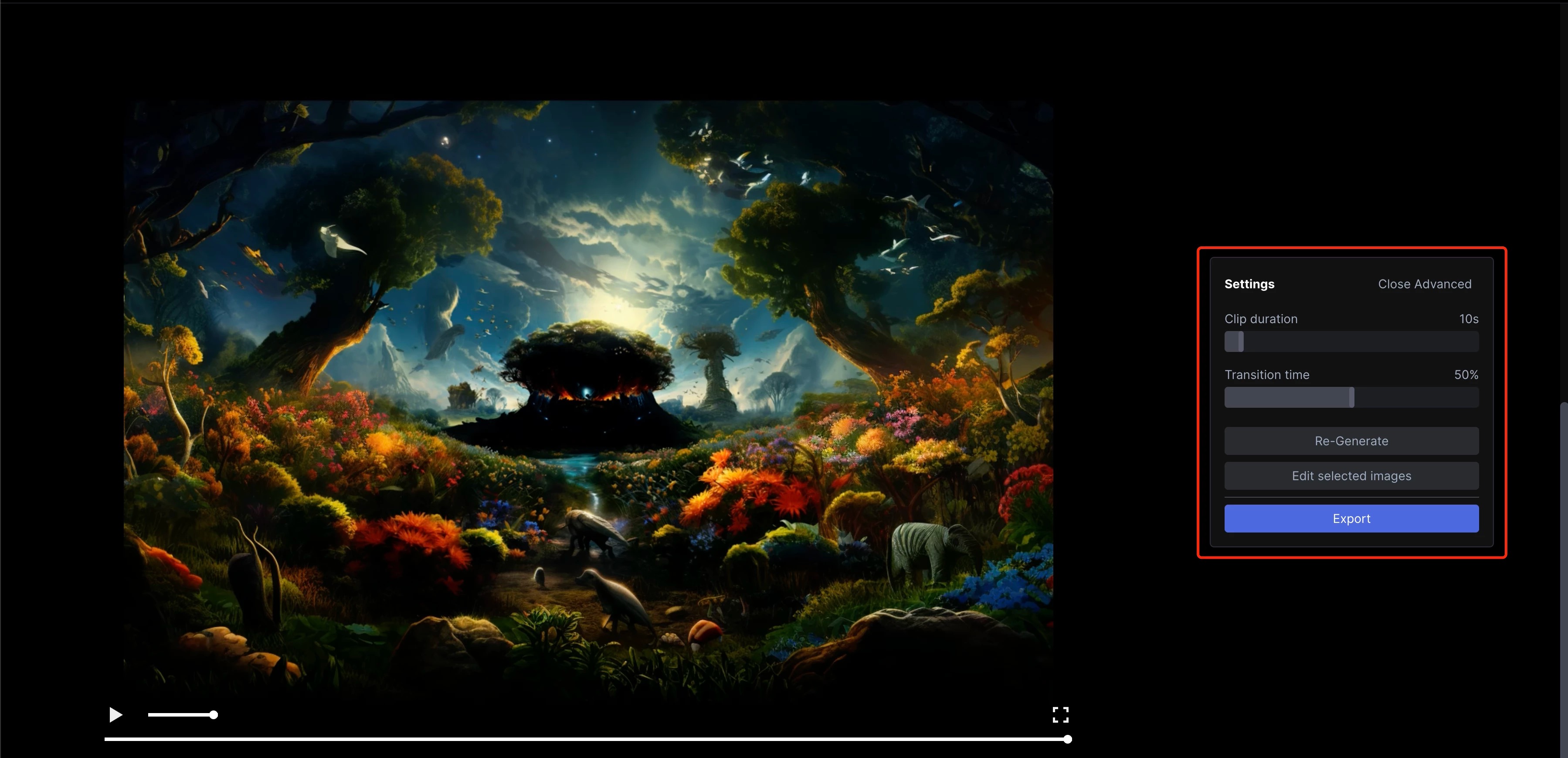 使用Zoom out制作镜头无限缩放视频 | Midjourney 5.2模型更新-虎课网