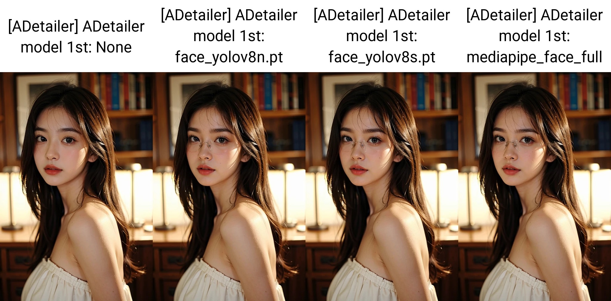 ADetailer小技巧：After Detailer正向提示词改变面部细节|AI绘画|Stable Diffusion-虎课网