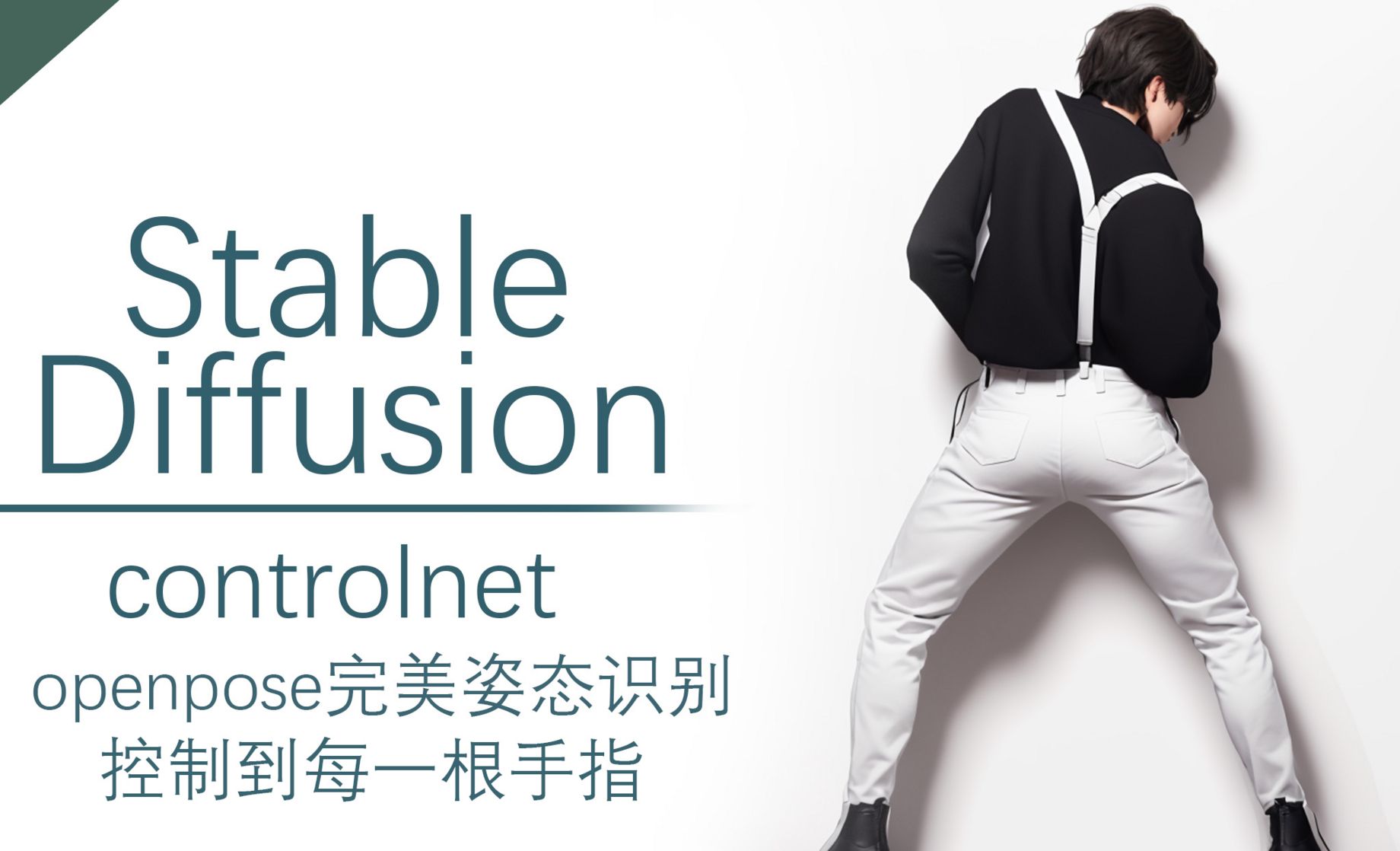 Controlnet模型之openpose姿态识别-Stable Diffusion - 3D数字教程_Stable Diffusion - 虎课网