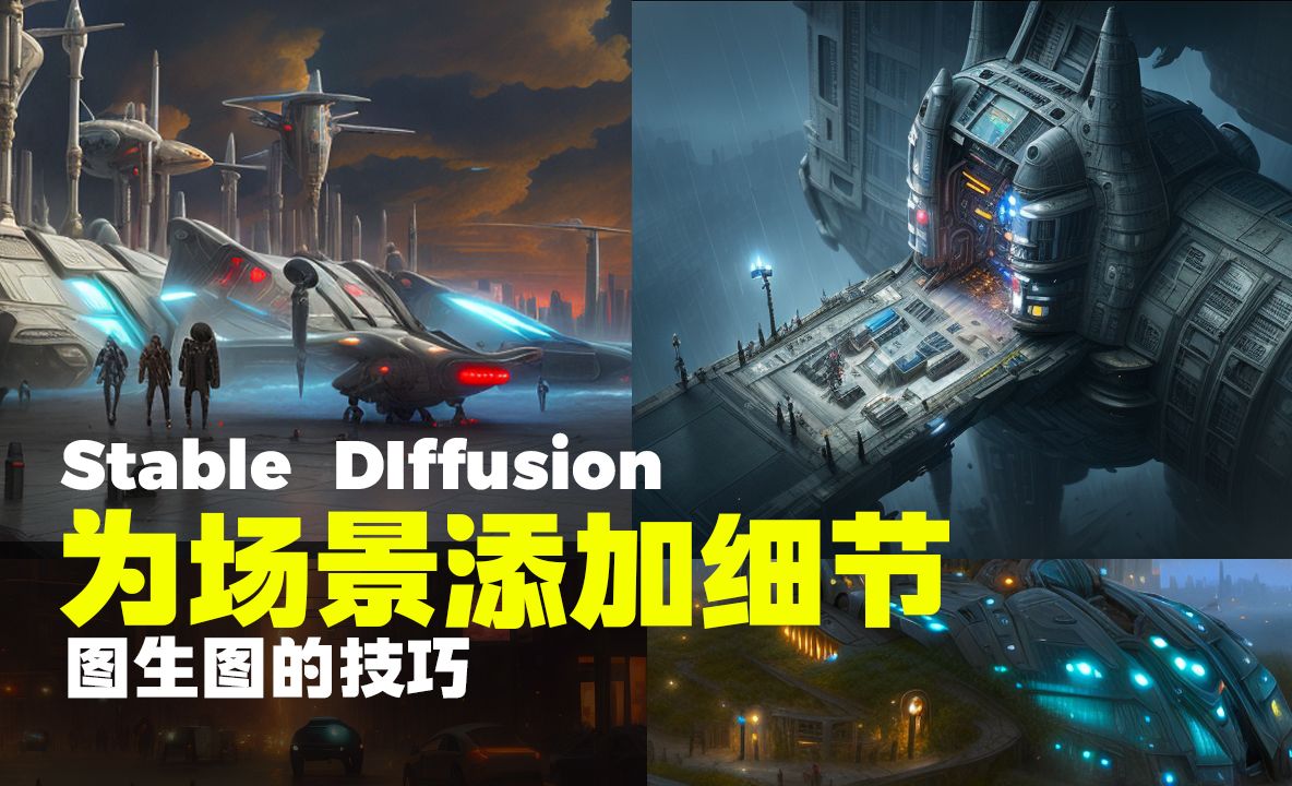 Stable Diffusion-图生图增加细节 - 3D数字教程_Stable Diffusion - 虎课网