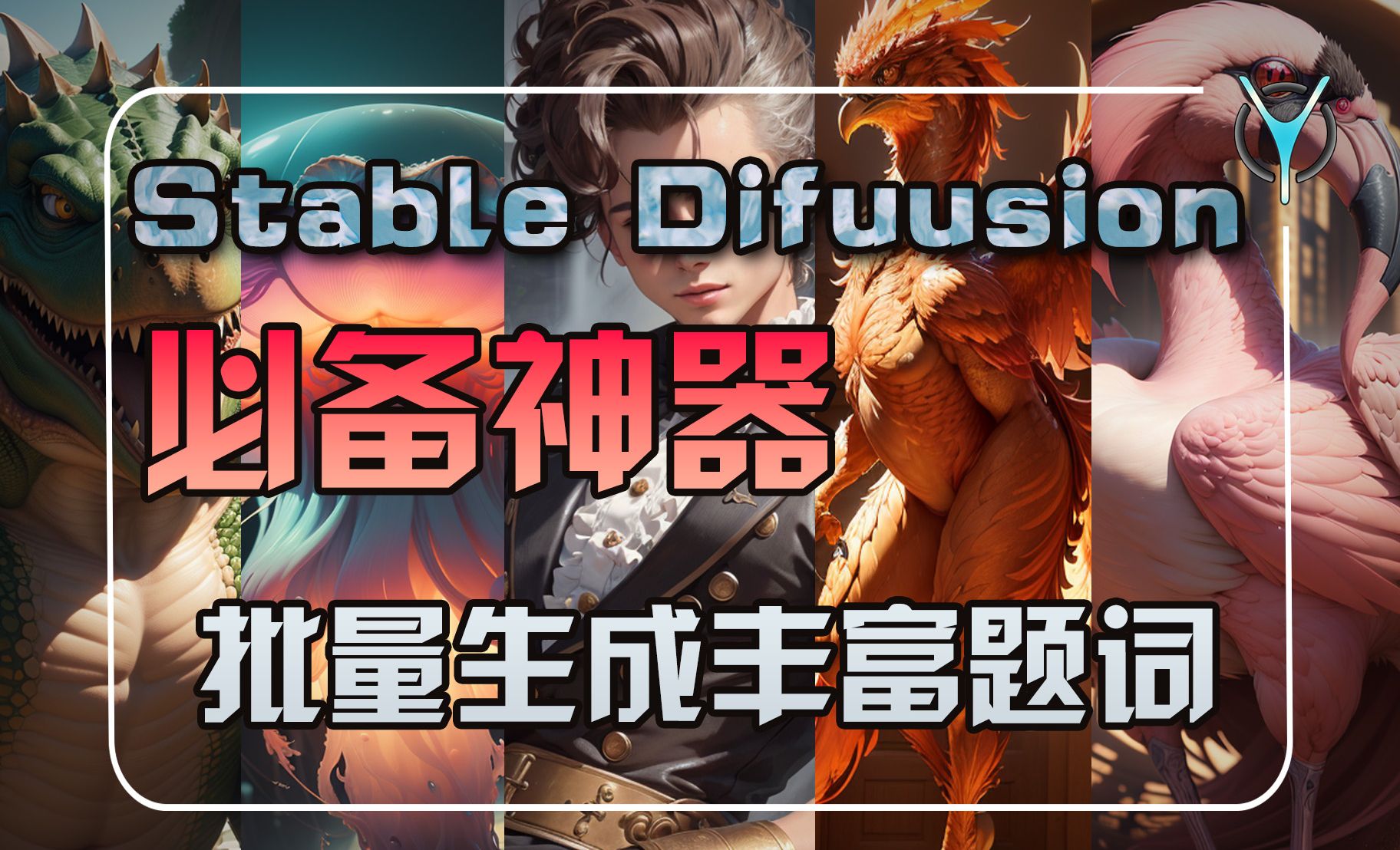 SD一键提词插件(One Button Prompt) | 一键批量生成丰富图图像！ - 3D数字教程_Stable Diffusion - 虎课网