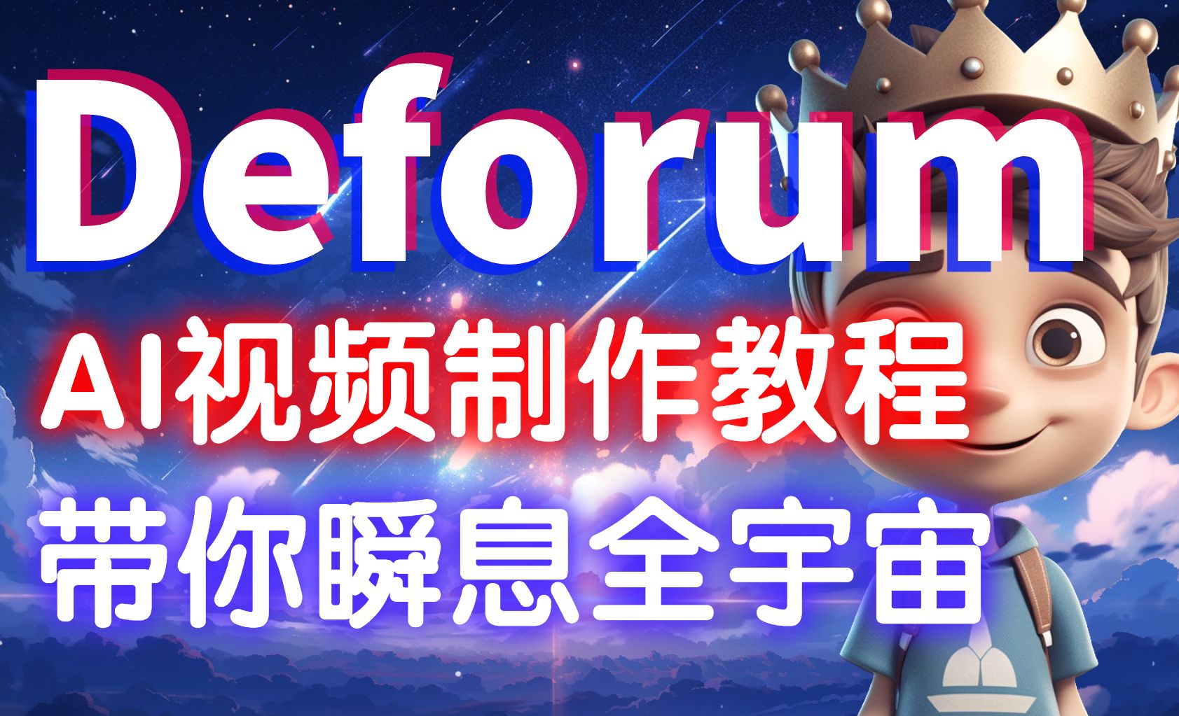 Deforum+SD-AI视频制作保姆级教学 - 3D数字教程_Stable Diffusion、Deforum - 虎课网
