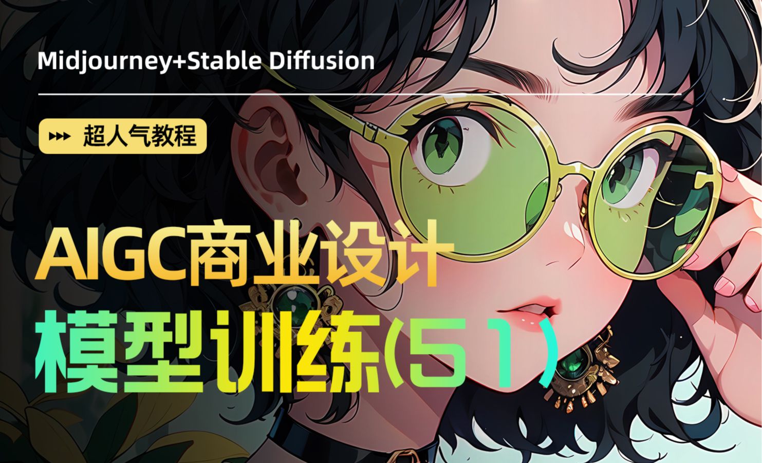 【AIGC商业设计】MJ+SD 0基础入门到商用系列教程 模型训练51 - 3D数字教程_Stable Diffusion - 虎课网