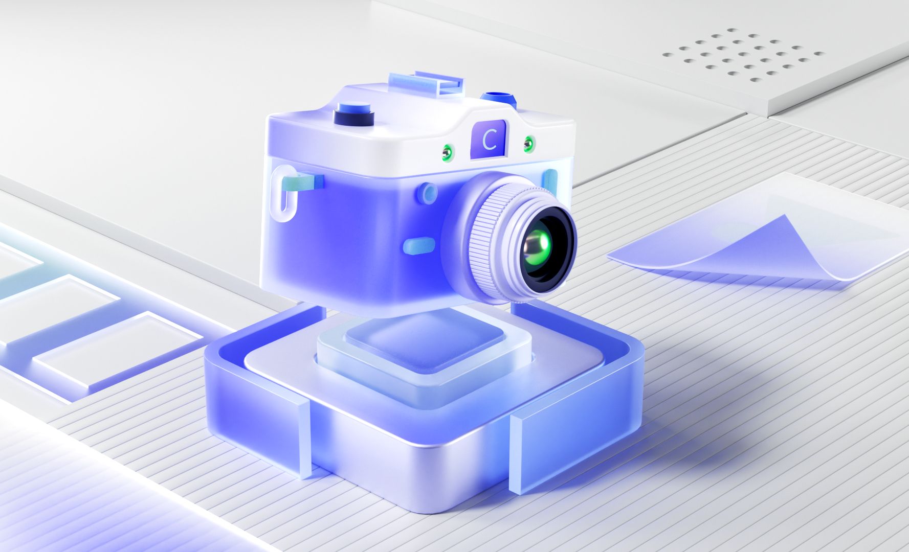 C4D+OC-B端3d摄像机场景渲染 - C4D教程教程_C4D（2023）、octance（2022） - 虎课网