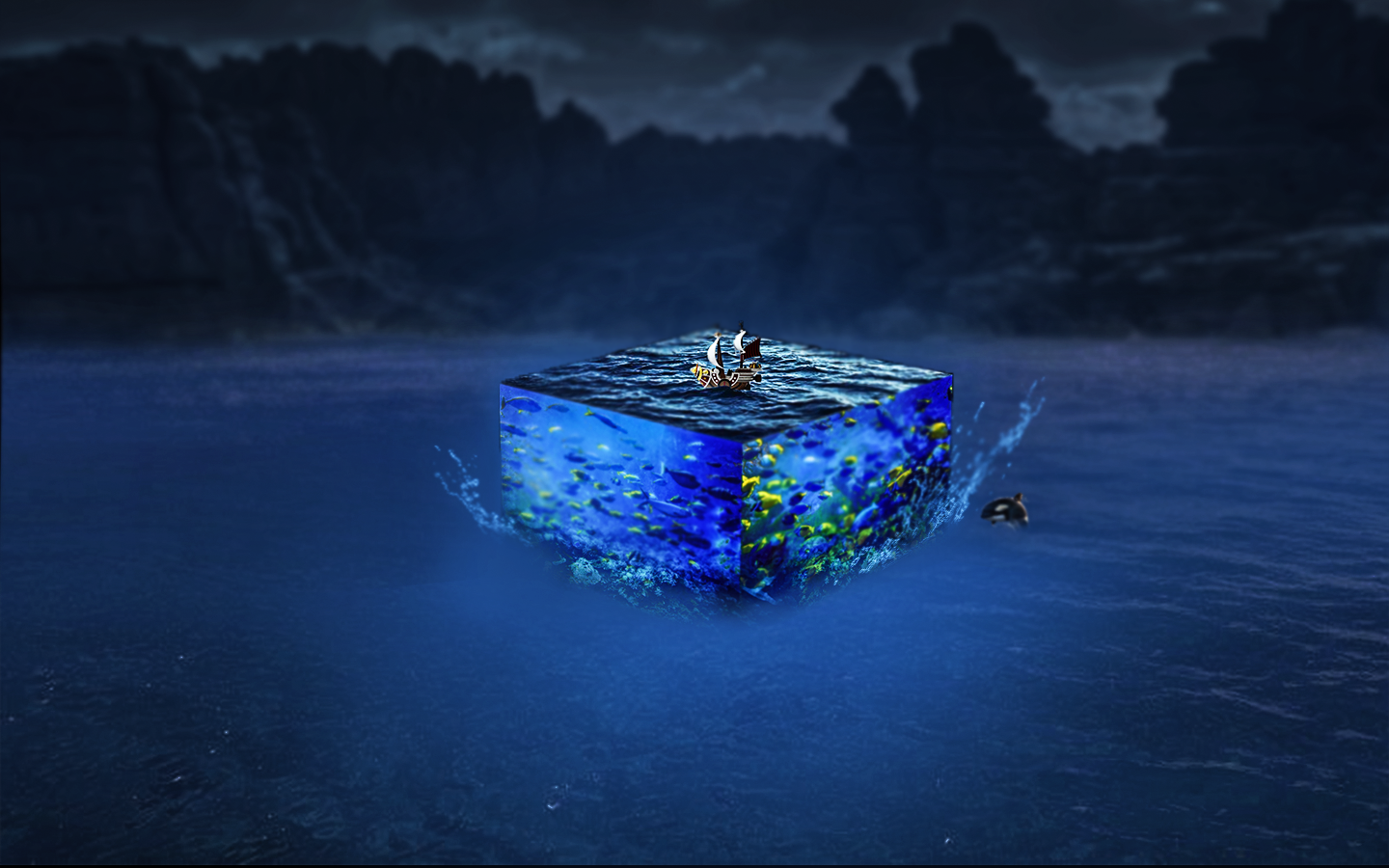 Water Cube作品评改_图片赏析 - 虎课网