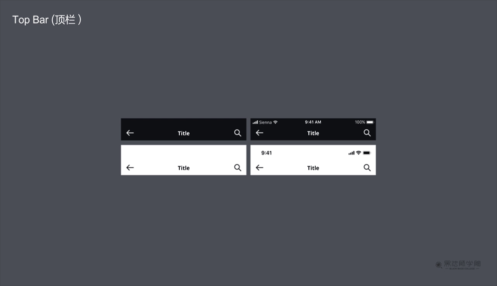 iOS控件的认识及设计规范- 虎课网