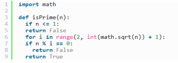 判断素数的python程序的方法讲解- 虎课网
