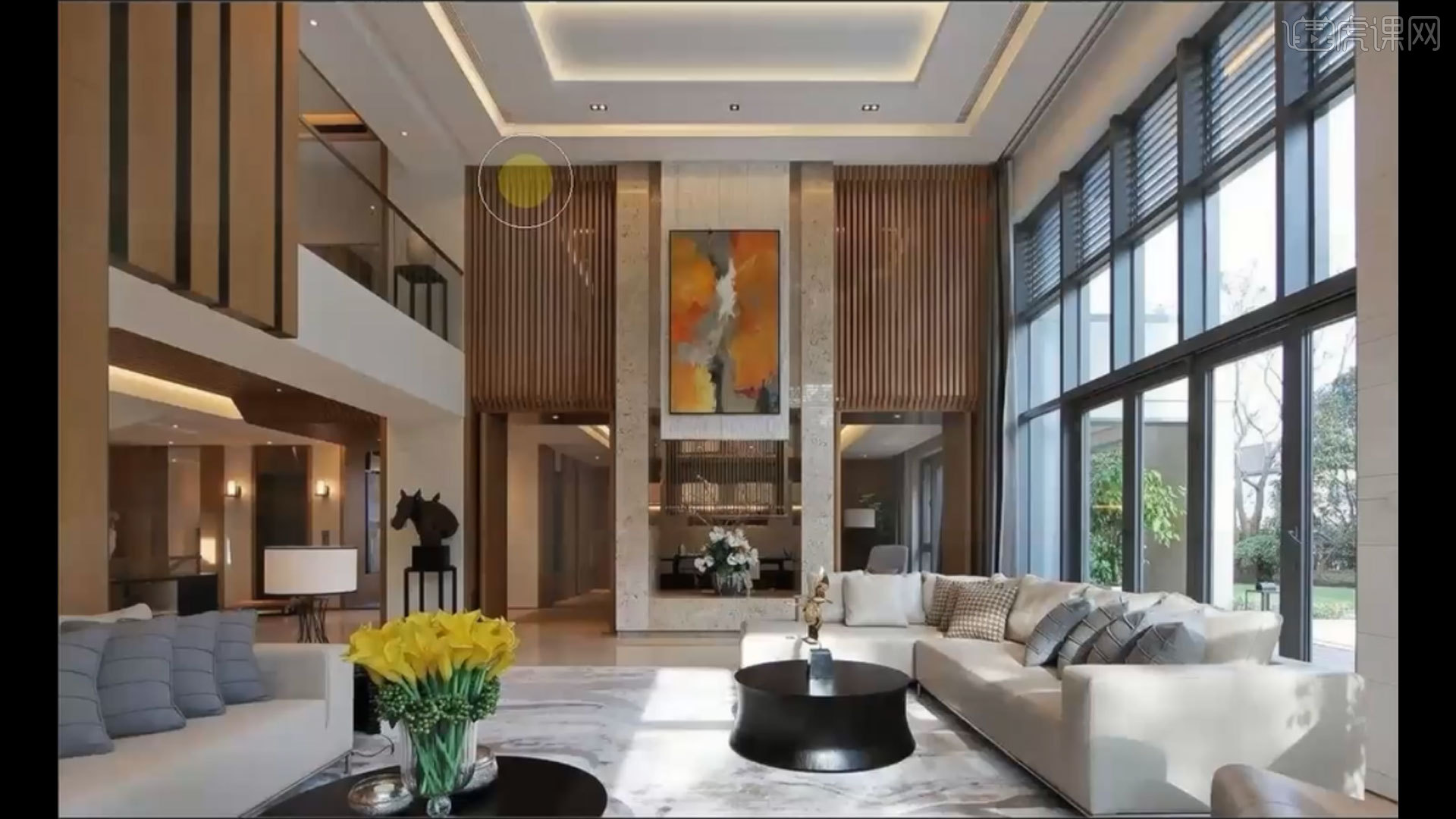 PS后期处理系统技能02-效果图后期 - 室内设计教程_PS（CC2020）、3dsMax（2020） - 虎课网