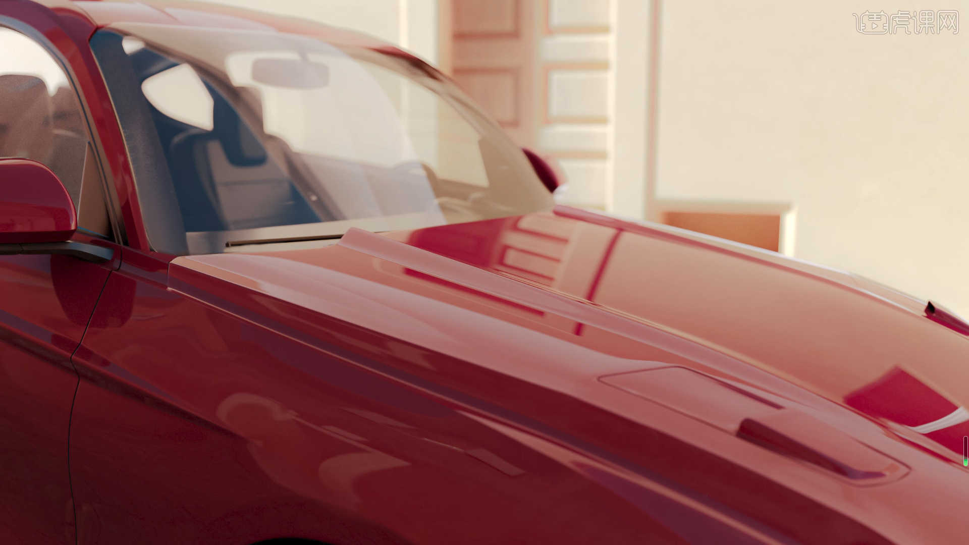 C4D+RS-小镇风格局部特写渲染图文教程- 虎课网