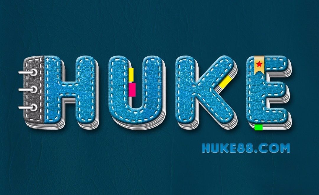 PS-牛皮质感笔记本HUKE - 平面设计教程_ - 虎课网