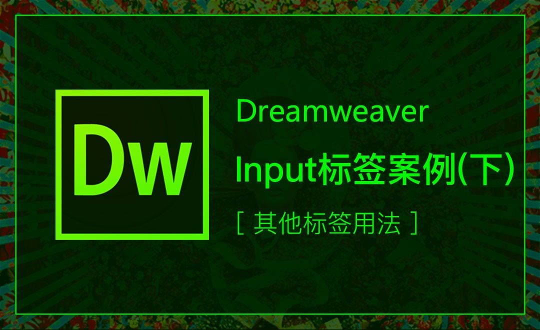 DW-input标签案例（下） - 软件入门教程_DW（CC2017） - 虎课网