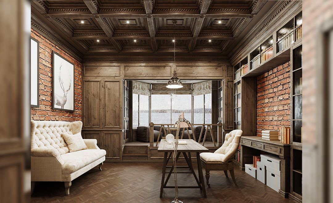 3DMAX+FS-美式书房05-金属材质 - 室内设计教程_3DMAX（2014）、FS渲染器 - 虎课网