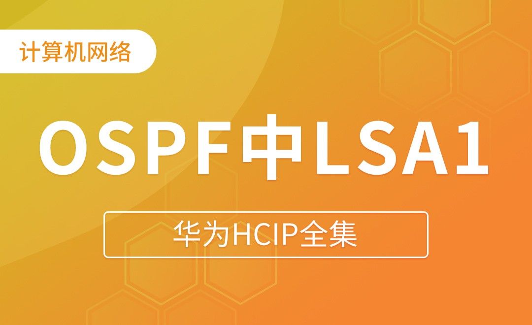 OSPF中LSA1 - 华为HCIP全集 - 编程开发教程_ - 虎课网