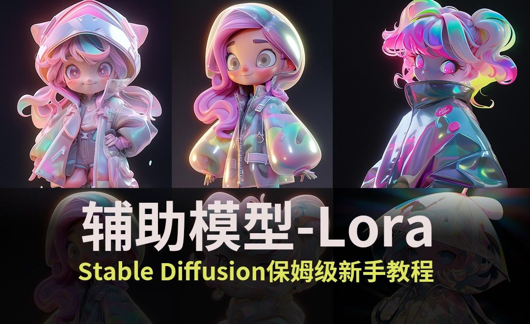 Lora到底怎么用- Stable diffusion保姆级使用教程 - 3D数字教程_Stable diffusion - 虎课网