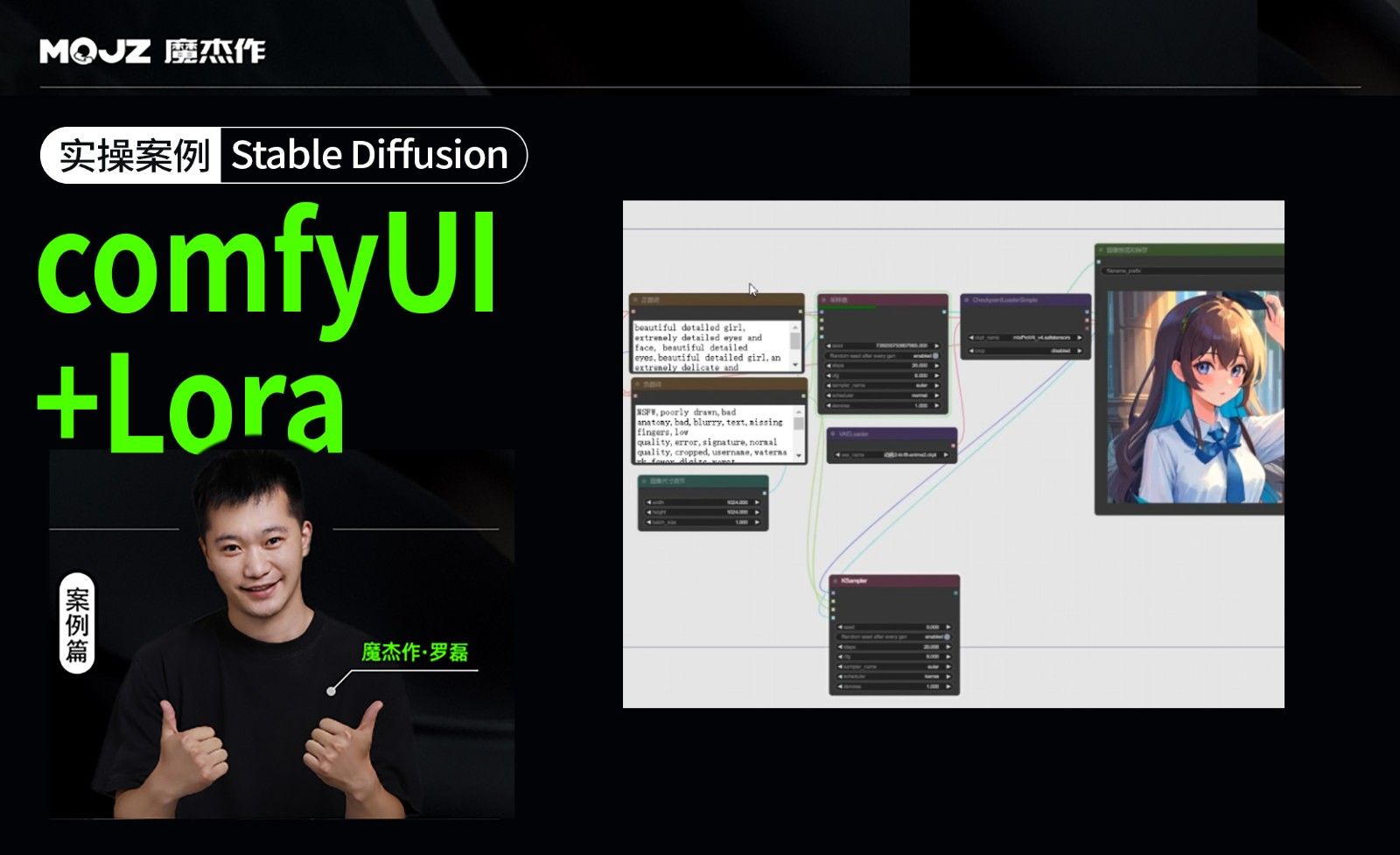 6.Comfyui-Lora - 3D数字教程_SD - 虎课网